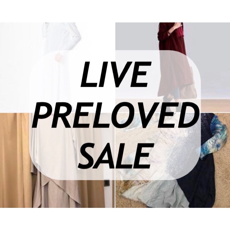 LIVE PRELOVED SALE RM5-RM20 | Shopee Malaysia