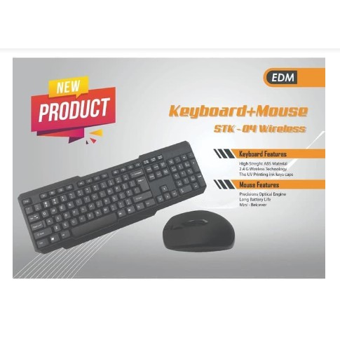 M-tech ORIGINAL Keyboard STK-04 Wireless Keyboard and Mouse Combo ...