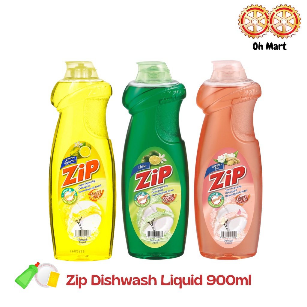 Zip Dishwash Liquid 900ml | Shopee Malaysia