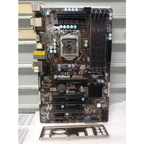 Asrock B75 PRO3 Motherboard socket Lga 1155 ddr3 slot4 onboard VGA ...