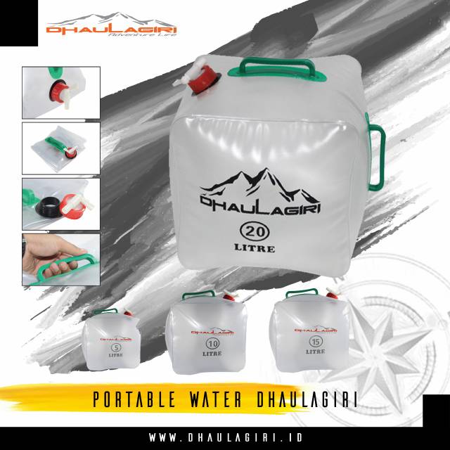 20 Liter Portable Water Tank Folding Jerry Can | Shopee Malaysia