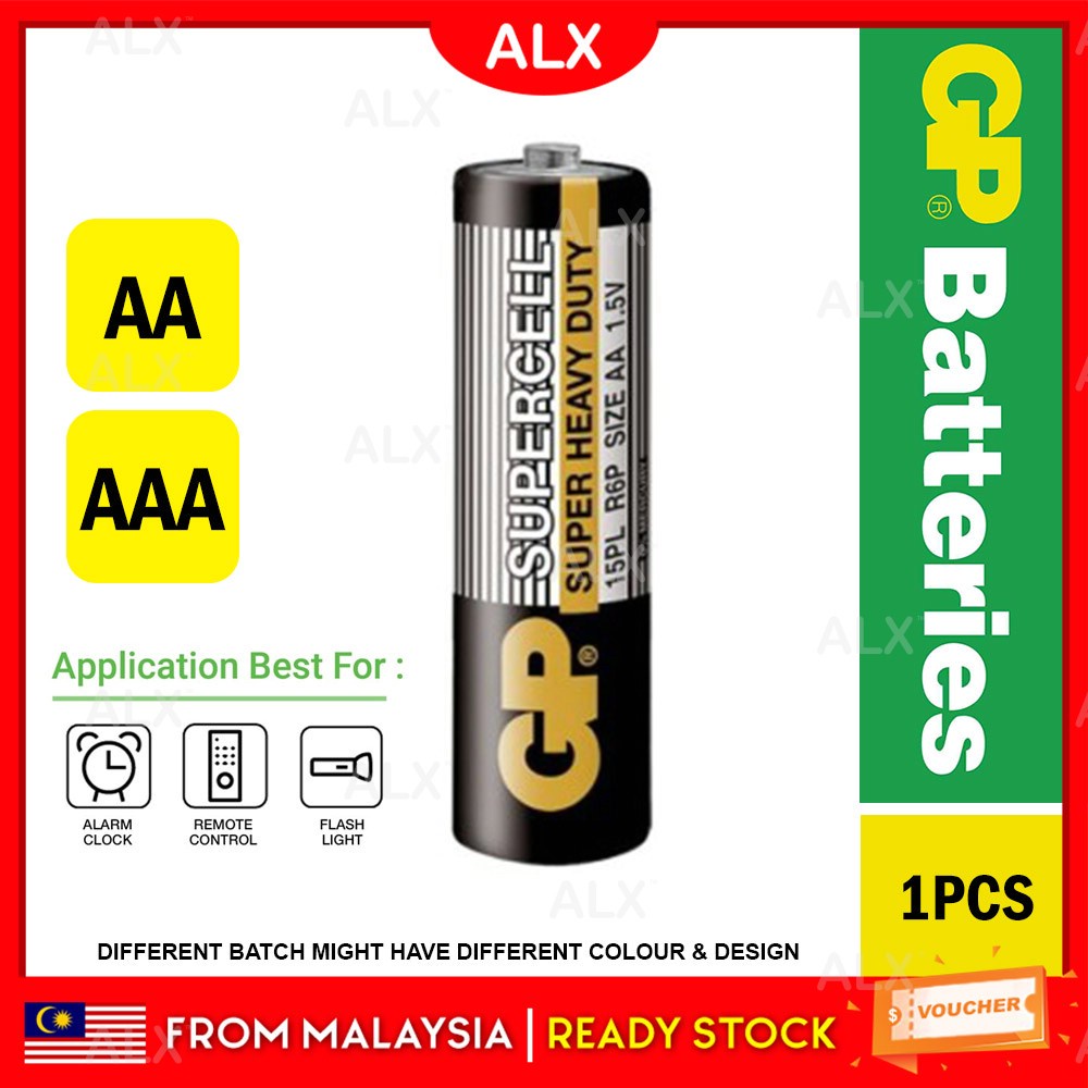 ALX Original GP Battery 1PCS Original GP Battery SUPERCELL AA Battery ...