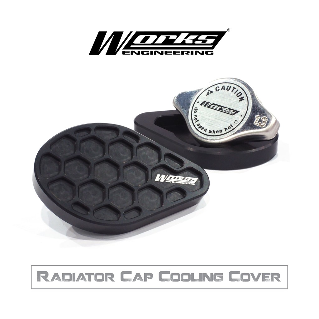 Works Engineering Aluminum Radiator Cap Cooling Cover Universal ...