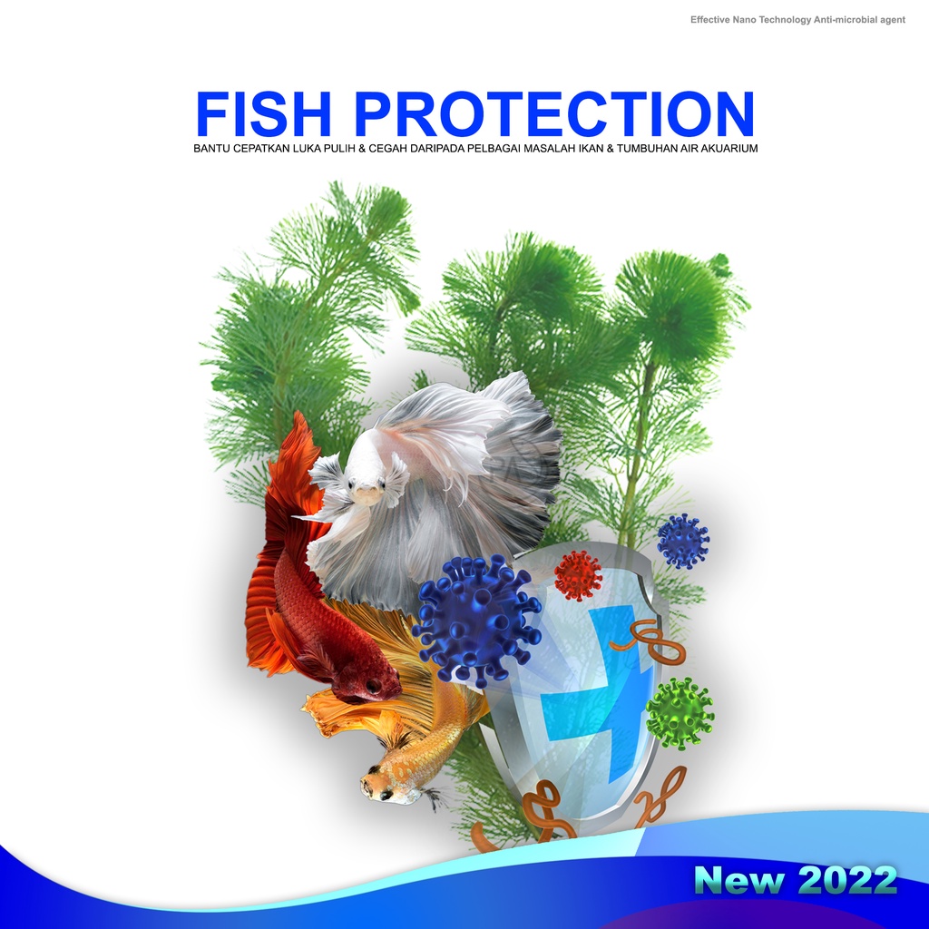 [Beli 2 Percuma 1] PA BlueCopper Betta Ubat Ikan Laga Rawat Velvet ...