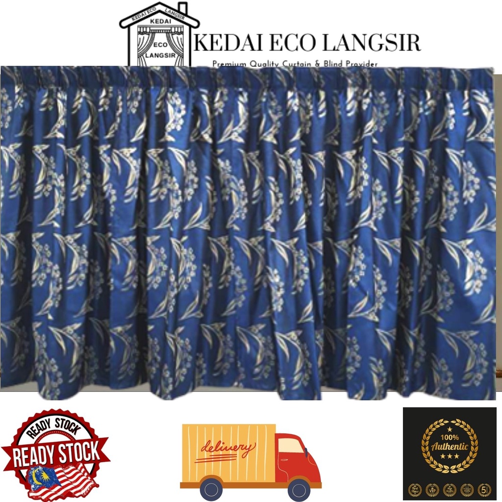 (P2) Ready Made Curtain / Siap Jahit Langsir, Langsir Moden, Langsir ...