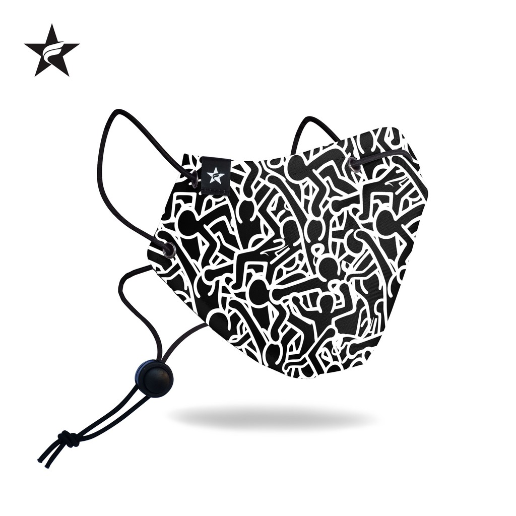 Starfight Mask - 2 Layers Cloth Mask - Mamba Doodle - (Non Medical ...