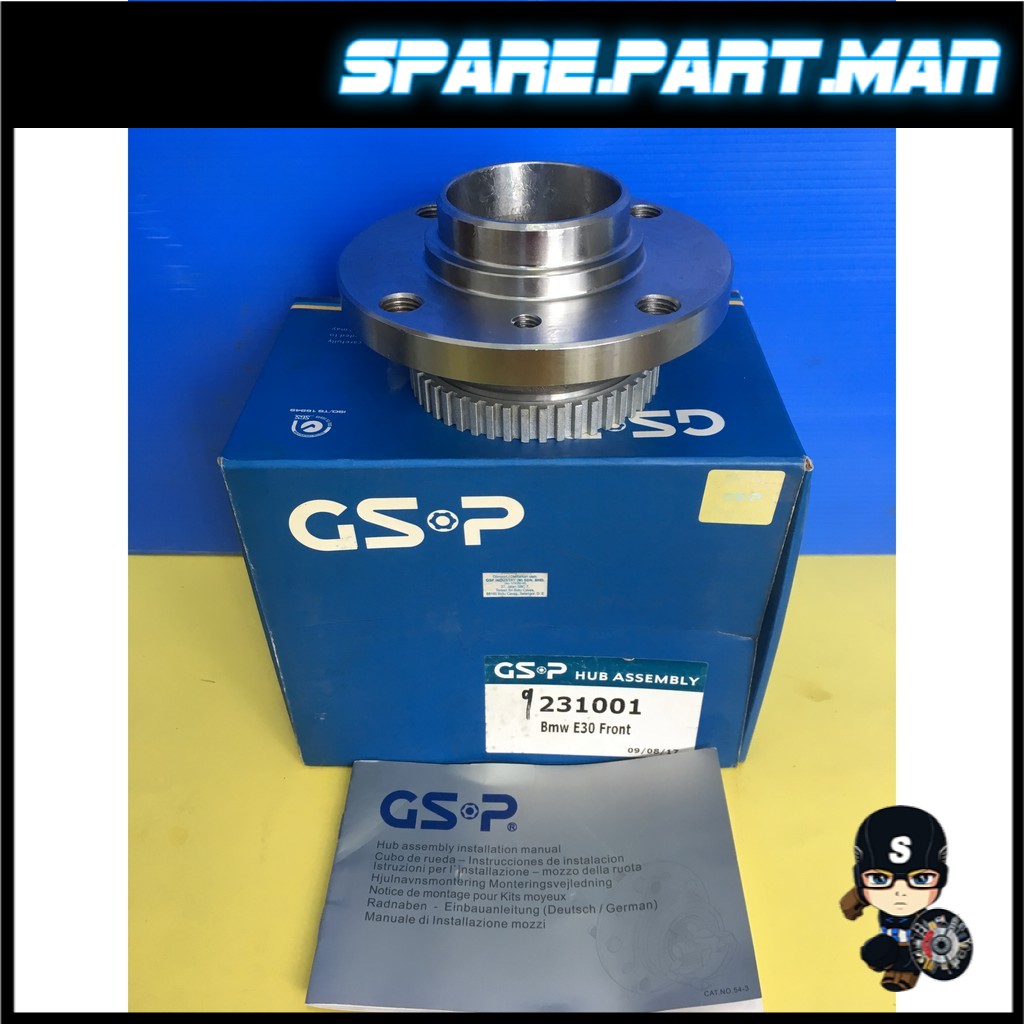 GSP BMW E30 FRONT HUB BEARING BERING ASSY SPM | Shopee Malaysia