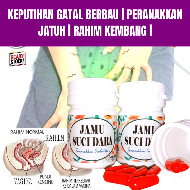 🔥 IN STOCK🔥 Jamu SuciDara | Kapsul Tradisional l Extra Grip | Peranakan ...