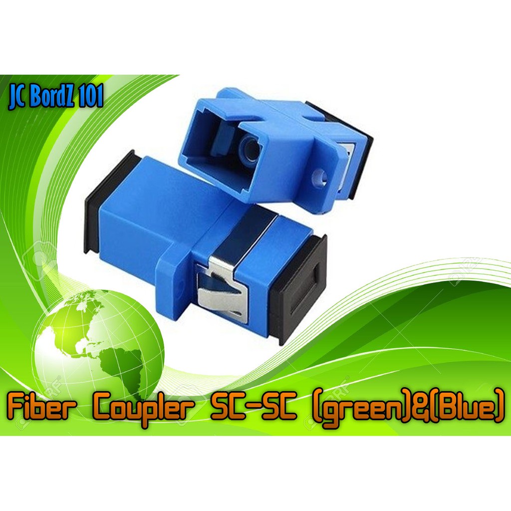 Fiber Coupler SC-SC (green)&(Blue) | Shopee Malaysia
