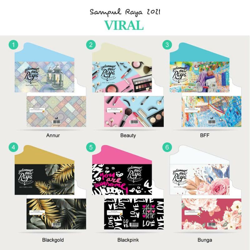 💕[IKMY]Ready Stock LIMITED EDITION Sampul Raya Angpow Packet Design ...
