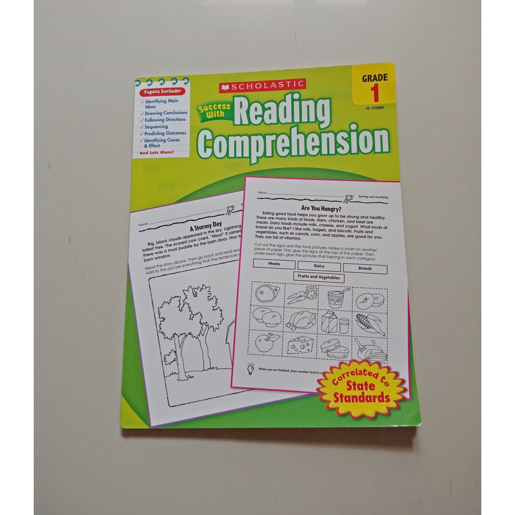 Scholastic Reading Comperehension Grade 1 | Shopee Malaysia