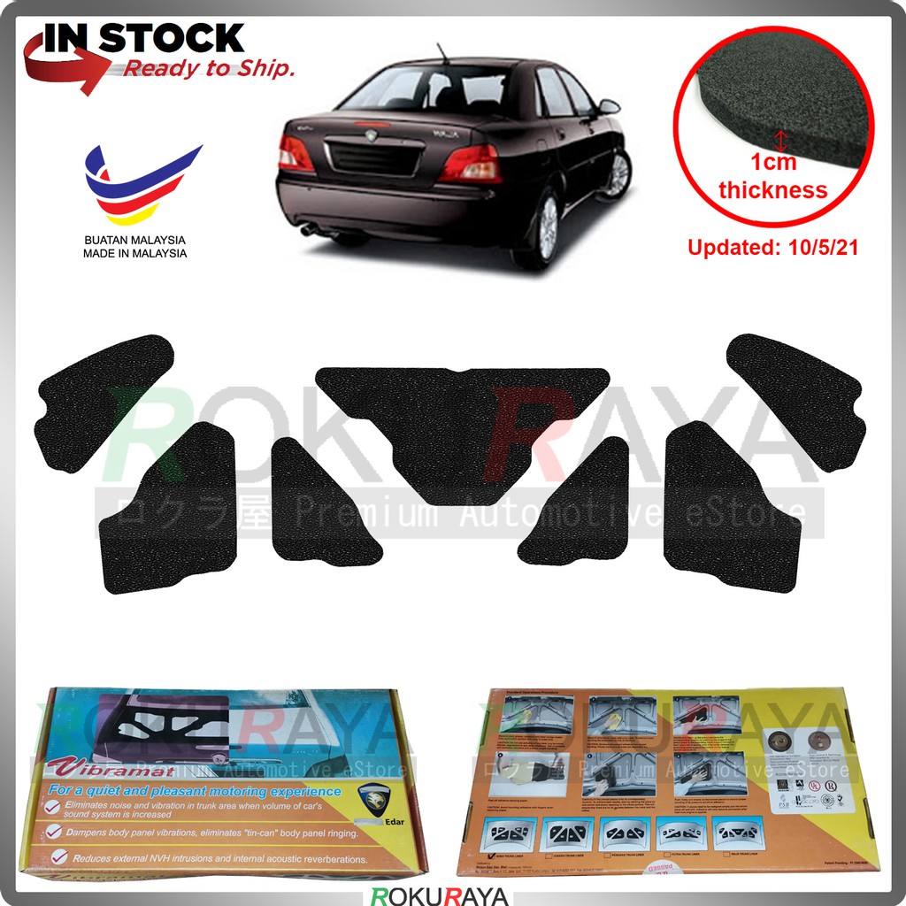 [REAR TRUNK] Proton Waja Old Car Heat Sound Vibration Proof Bonnet ...
