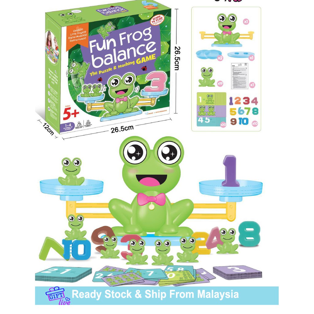 Balance Math Game,Monkey Number Learning Puzzle Toy Counting Montessori ...