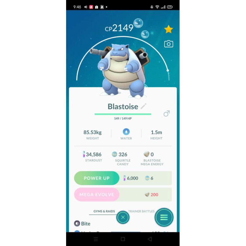 (09) Blastoise Pokemon Go Trade | Shopee Malaysia