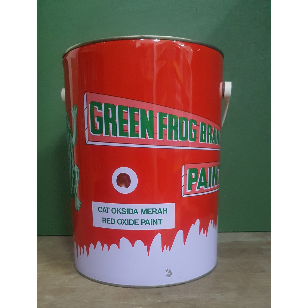 Frog Brand Oxide Paint Cat Undercoat Besi Katak 5L - 5 Liter | Shopee ...