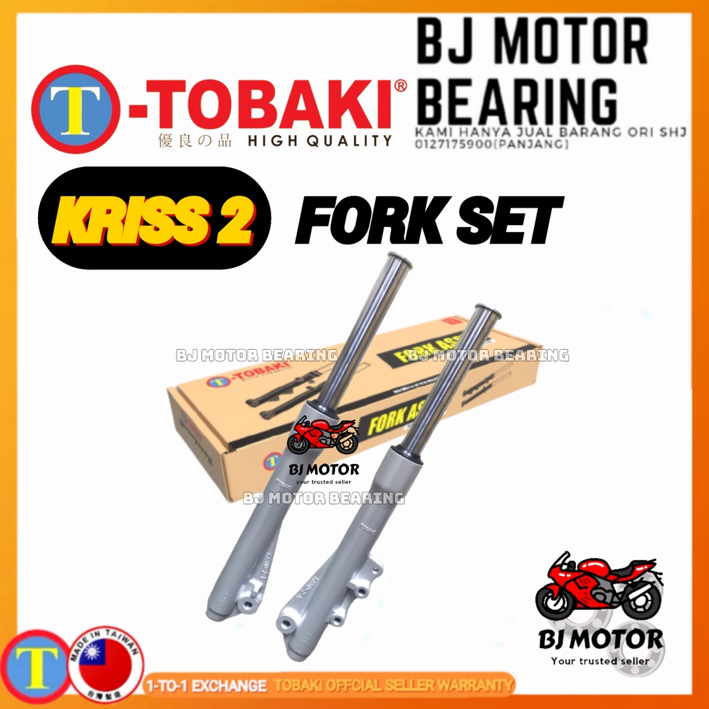 FRONT FORK TOBAKI A CLASS EX5/EX5 DREAM /WAVE110/Y110/Y100/WAVE125/KRISS/KRISS2/FUTURE /CLASS 1 ...