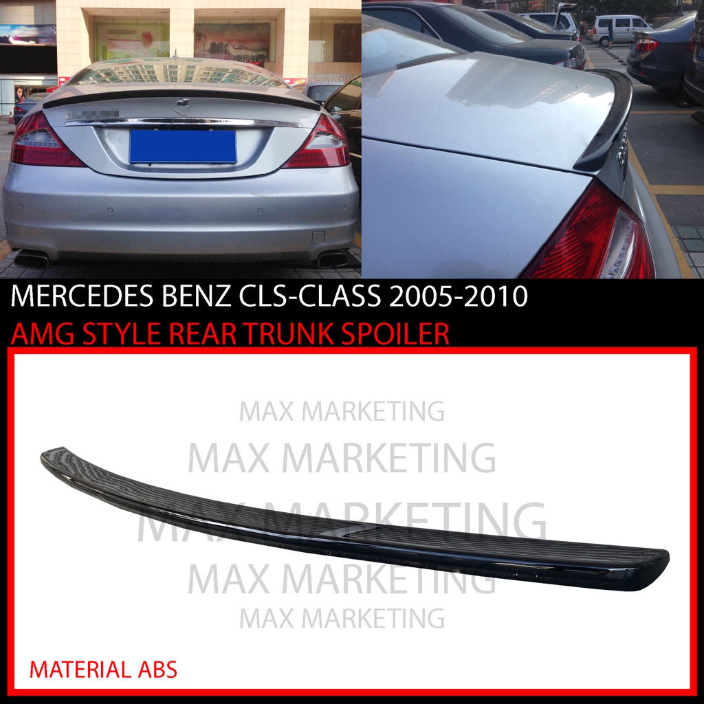 MERCEDES BENZ CLS-CLASS W219 2005-2010 AMG STYLE REAR TRUNK SPOILER ...
