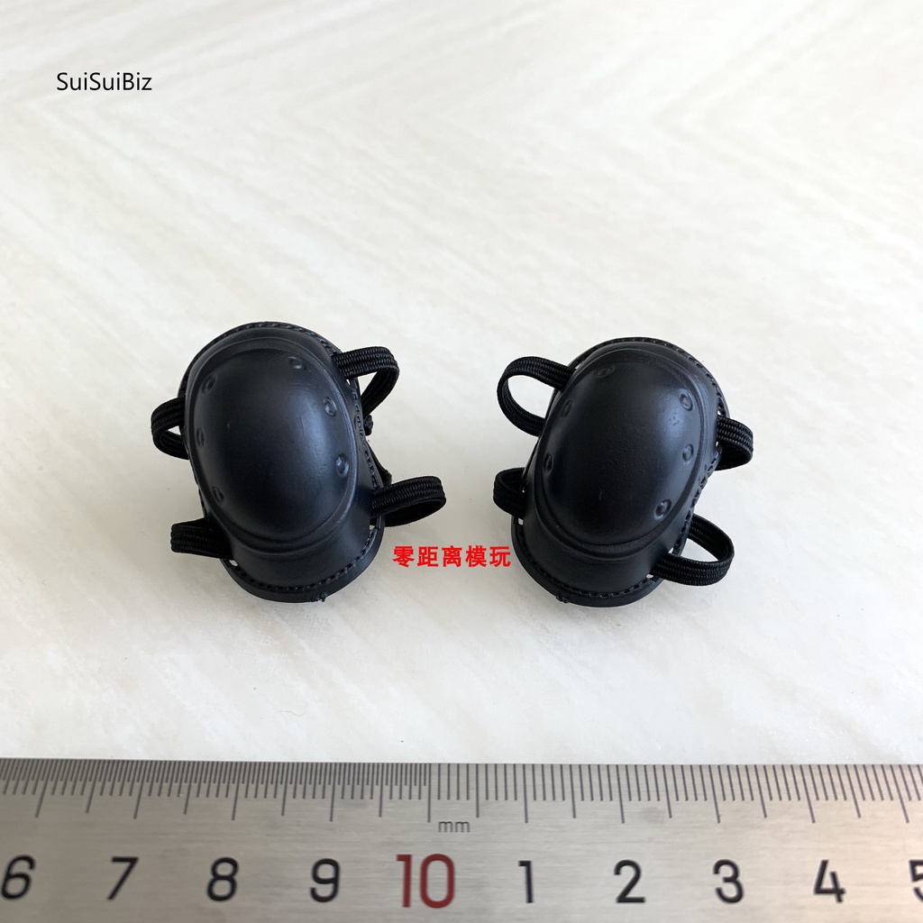 *ready stock* 1/6 Scales Toys Soldier Parts Black Tactical Knee Pad for ...