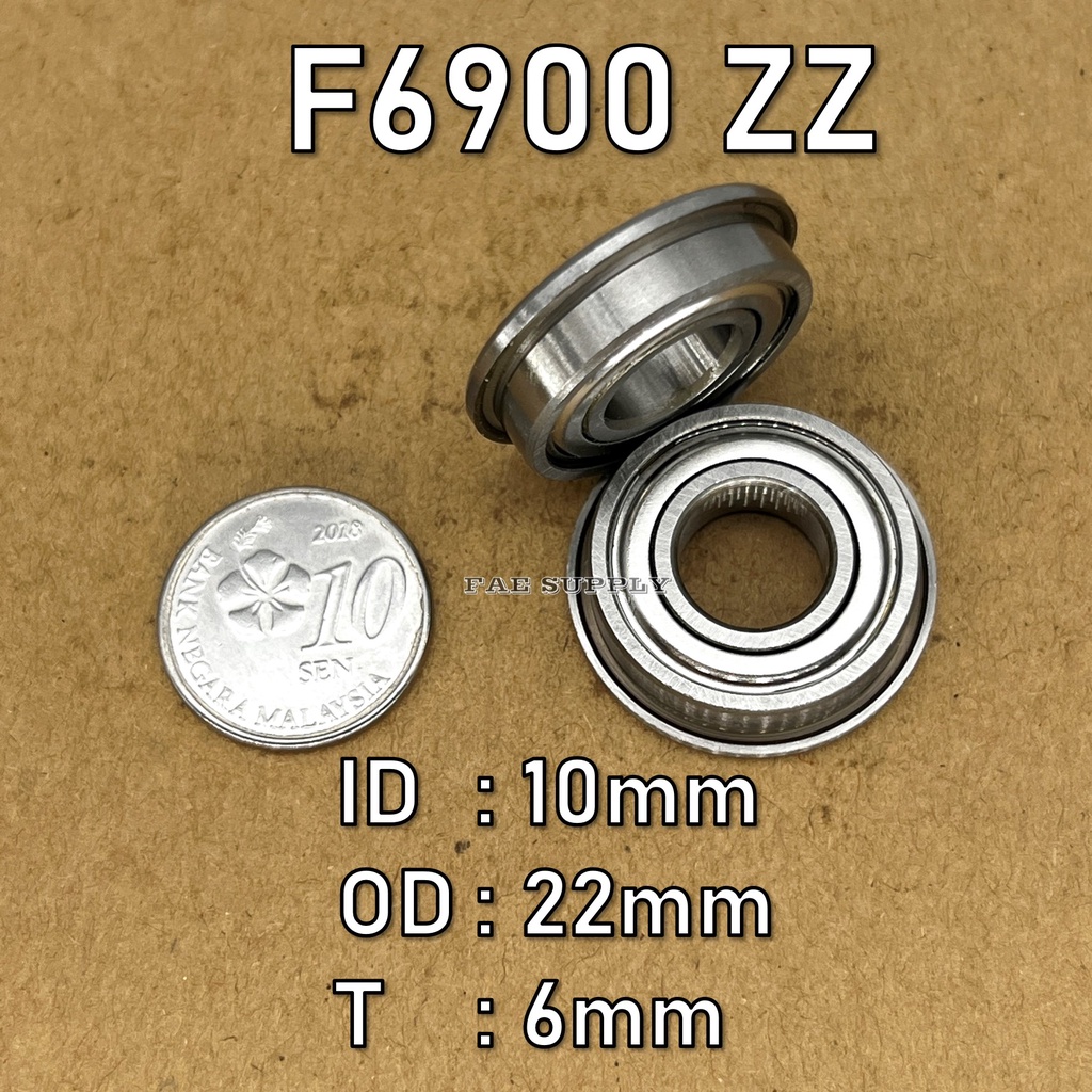 Flange bearing Flanged F6001 F6701 F6800 F6801 F6900 F6901 Z ZZ ...