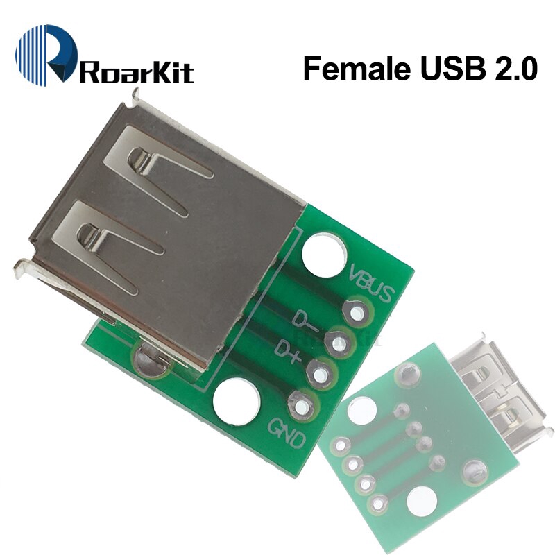 USB Male Connector / MINI MICRO USB to DIP Adapter Board 2.54mm 5pin ...