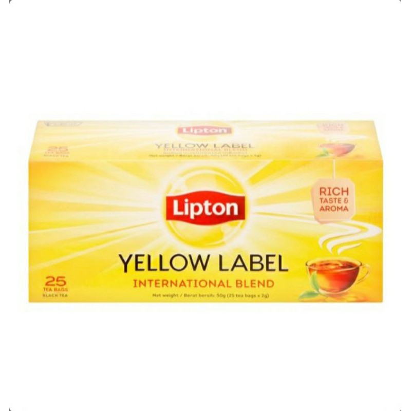 Lipton - 25 Tea Bags (Black Tea) | Shopee Malaysia