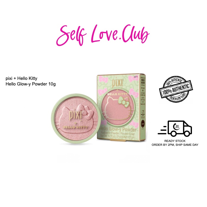 Pixi + HELLO KITTY Hello Glow-y Powder | Shopee Malaysia