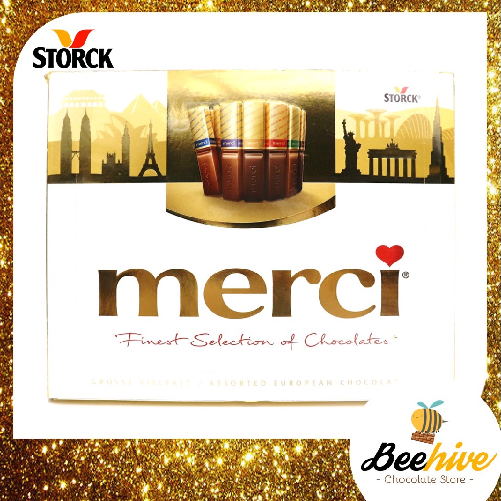 Merci Finest Selection of Chocolates [8 Varieties] 250g | Shopee Malaysia
