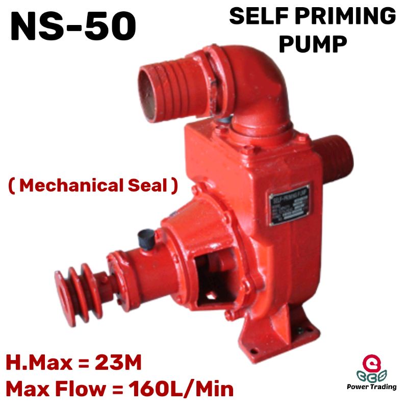 SELF PRIMING MECHANICAL SEAL PUMP NS-50 2" SESUAI PAKAI DI KEBUN SEMBUR ...