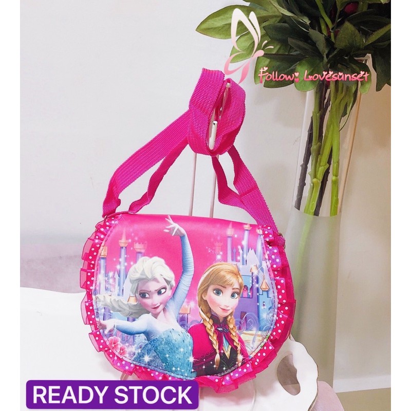Beg Frozen Hello Kitty Kuromi Beg Raya Kanak Sling Beg Kanak Perempuan ...