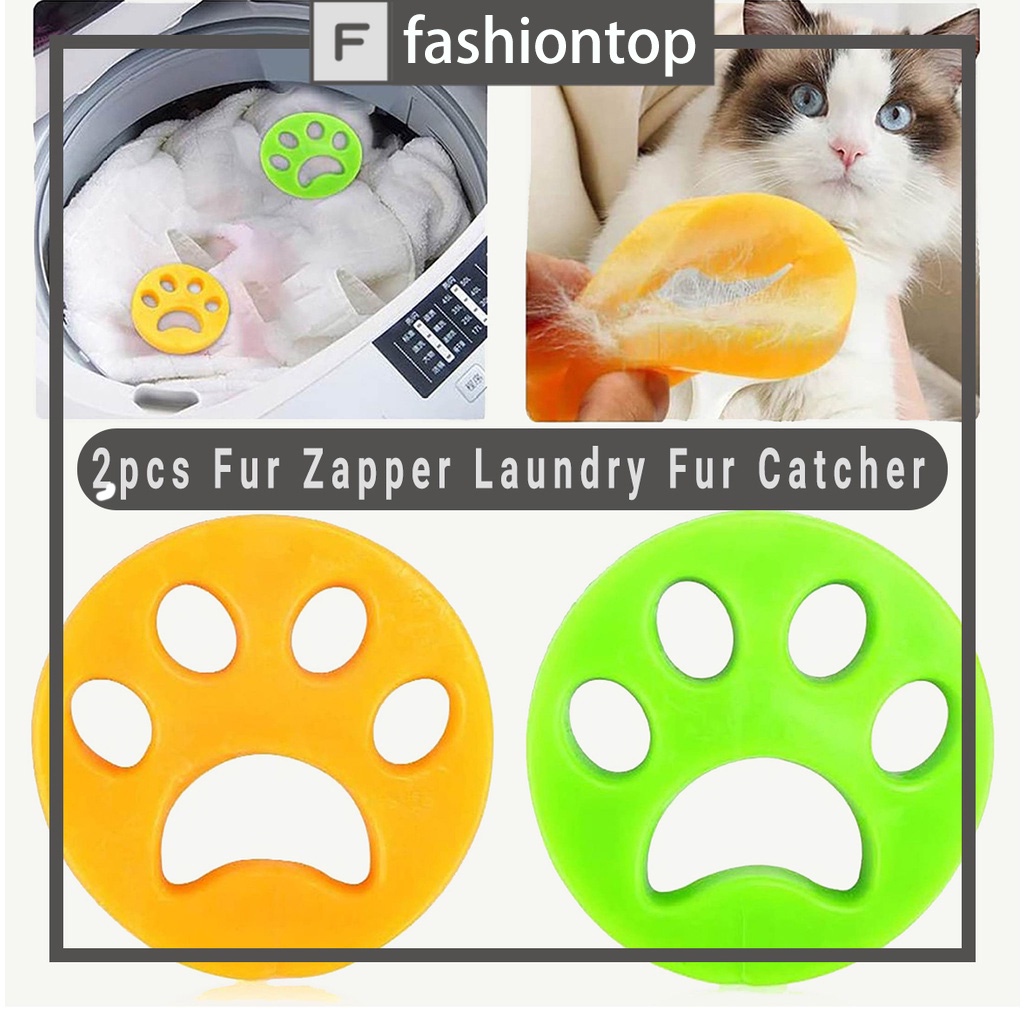 Washing Machine Hair Collector Fur Zapper Reusable Furzapper Pet Fur ...
