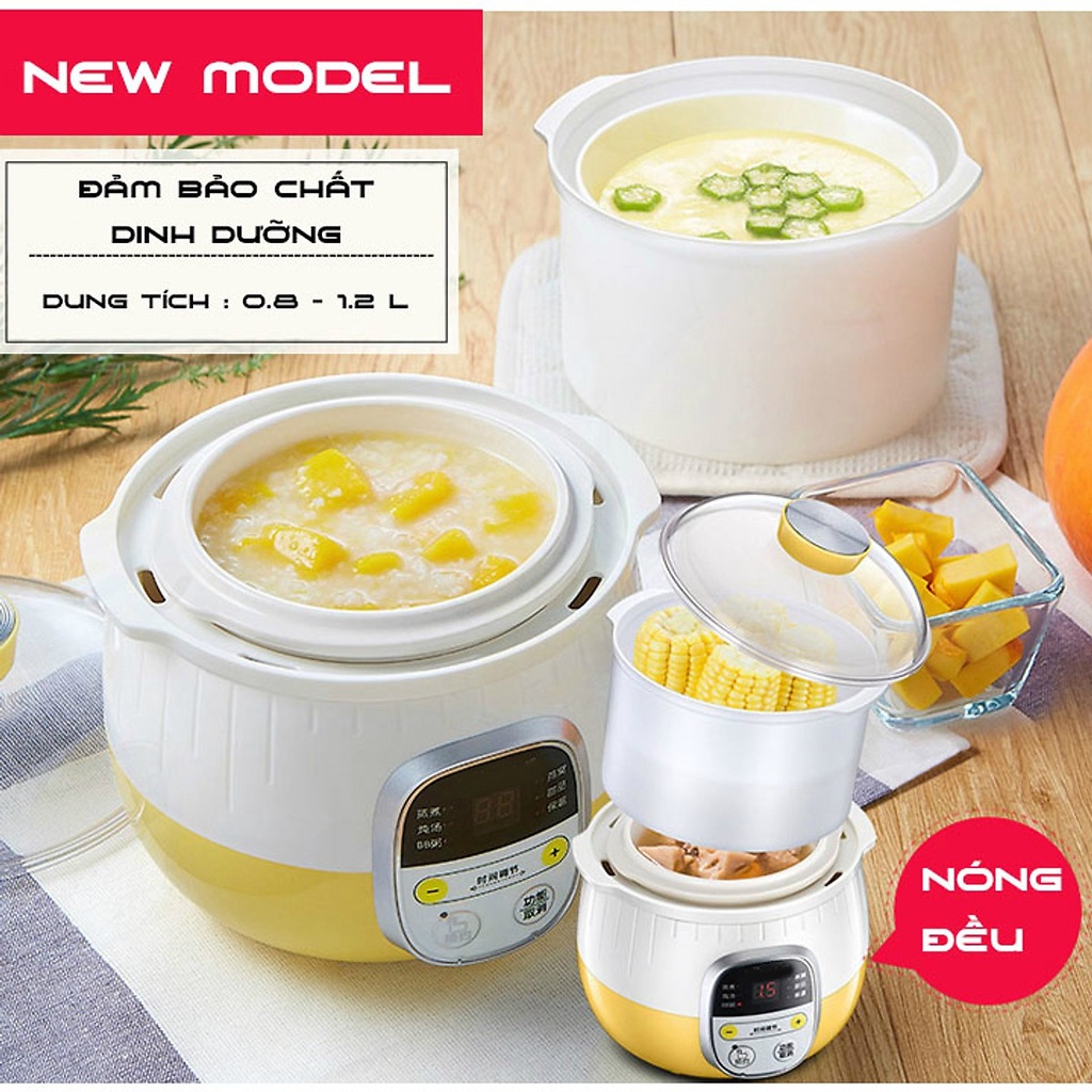 Bear electric bird's nest cooker, Genuine Bear 0.8L slow cooker ...