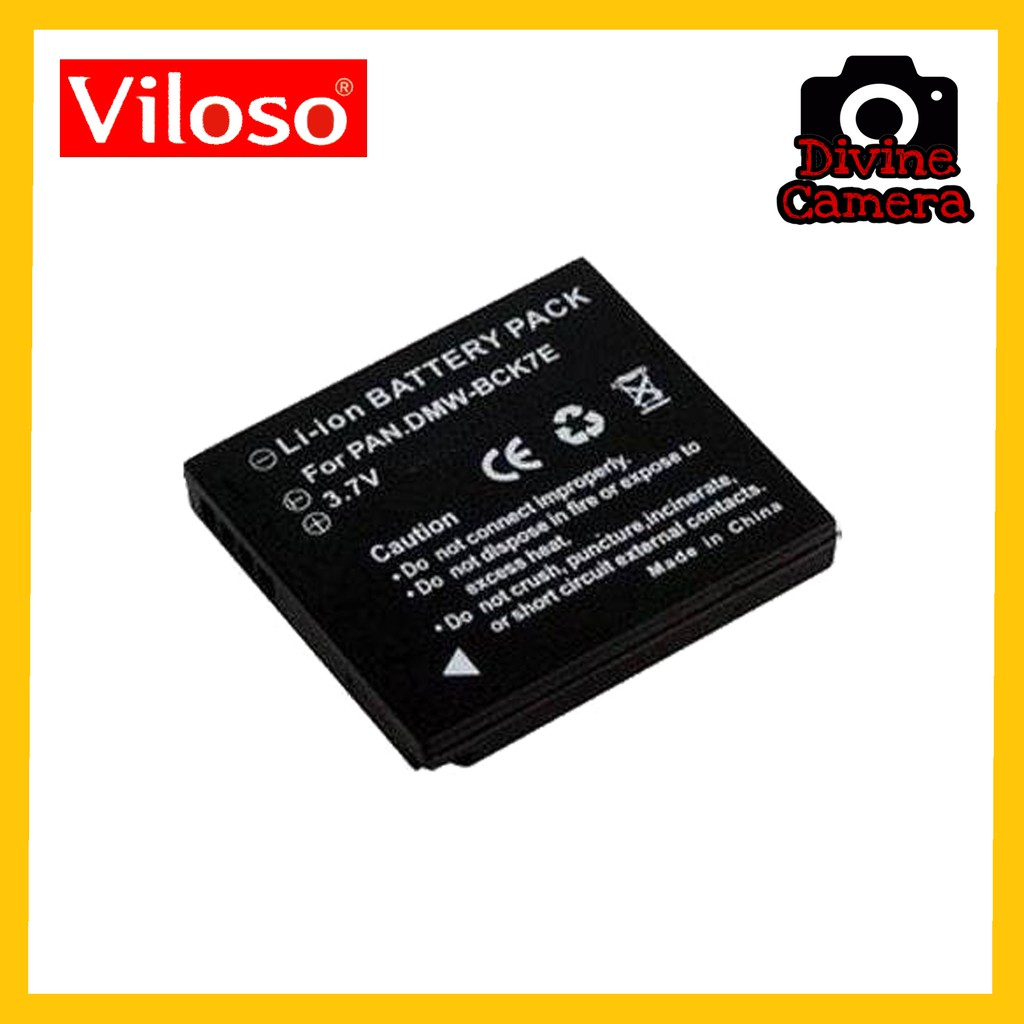 Viloso DMW-BCK7E/YN101 Battery for Panasonic FH2 | Shopee Malaysia