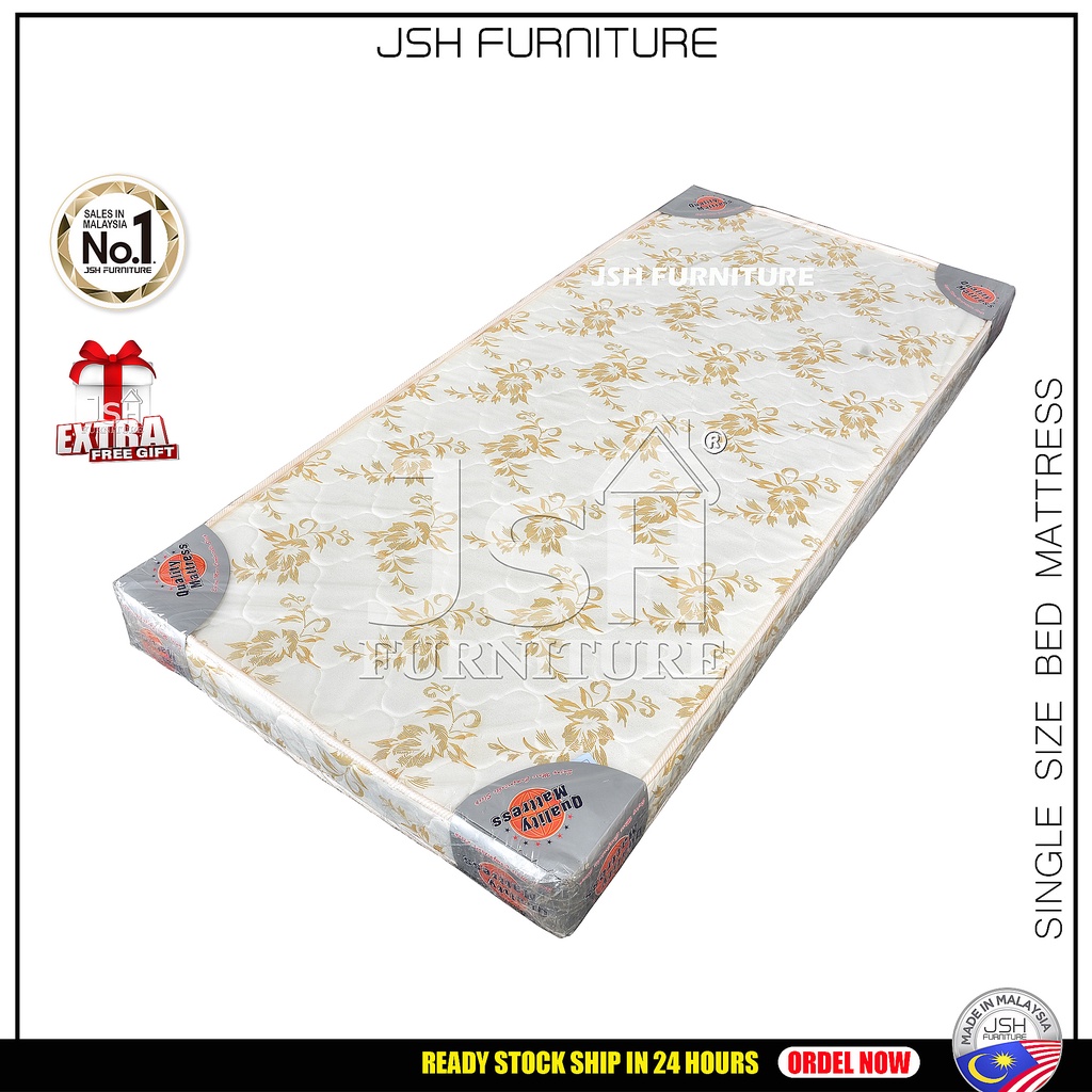 Tilam Bujang JSH M6 - High Density Single Bed Mattress Single Foam ...