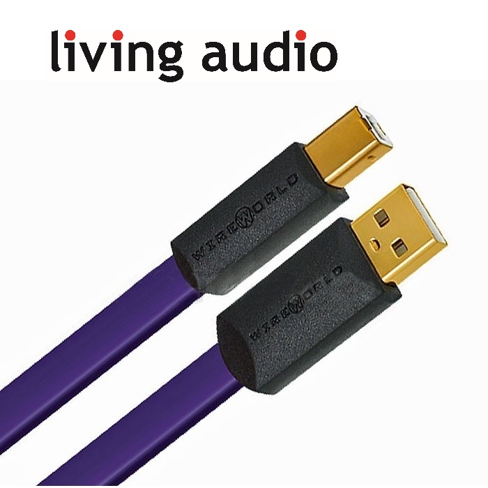 Wireworld Ultraviolet 8 USB 2.0 Digital Audio Cable Usb A to B for DAC ...