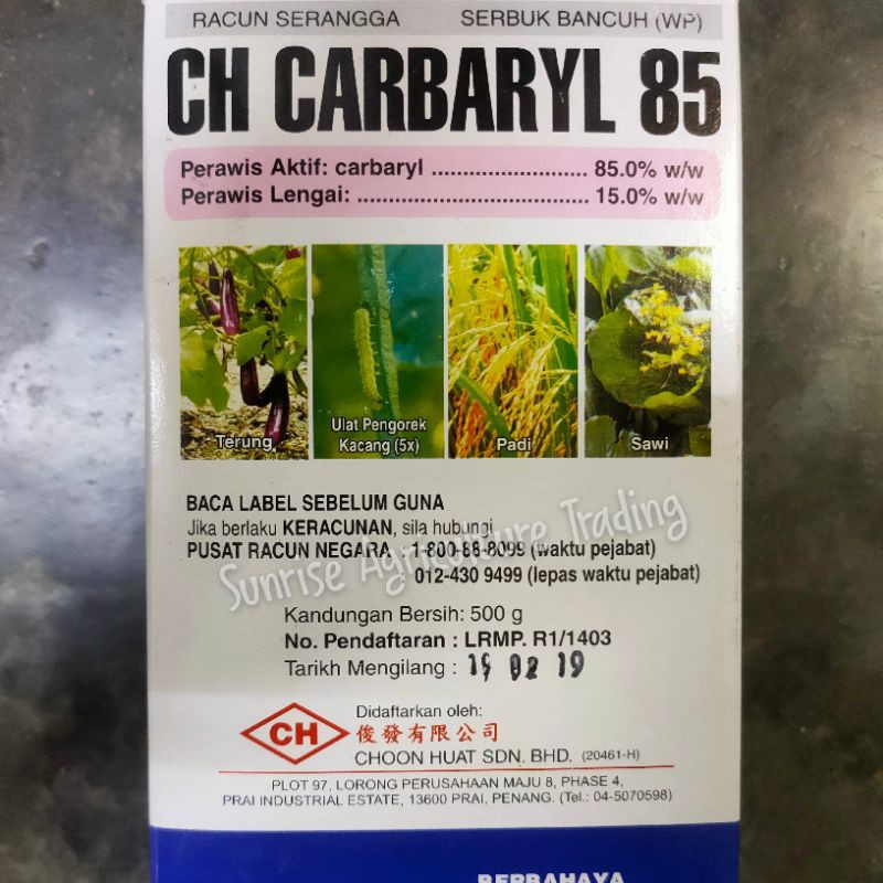 500g Ch Carbaryl 85 serangga tanaman | Shopee Malaysia