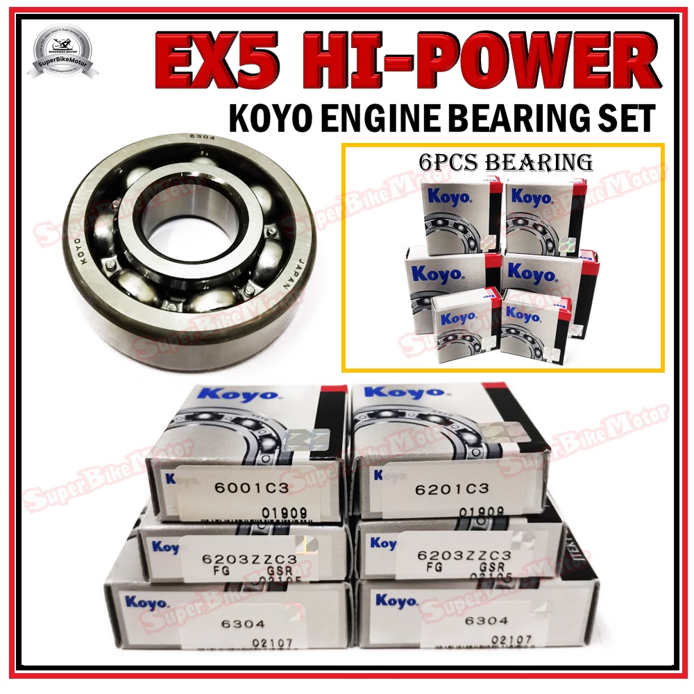 HONDA EX5 HI-POWER - Koyo Engine Bearing Set | Shopee Malaysia
