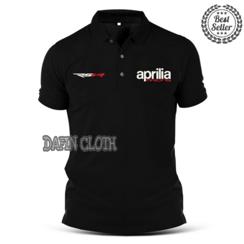 Aprilia SRV4 Men's Collar Polo shirt | Shopee Malaysia