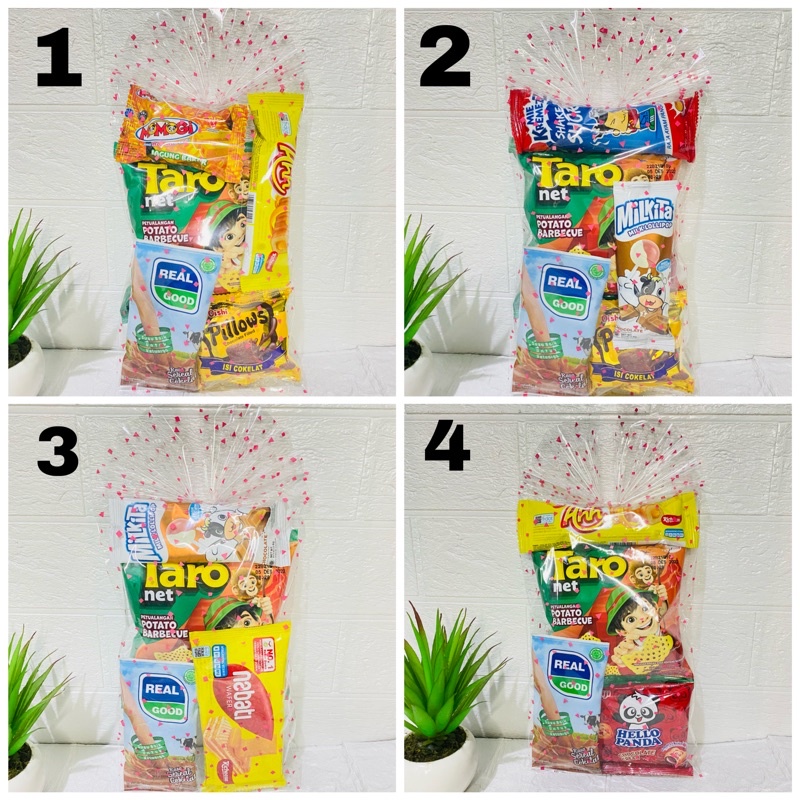 Birthday snack packages, economical packages/birthday goodie bags ...