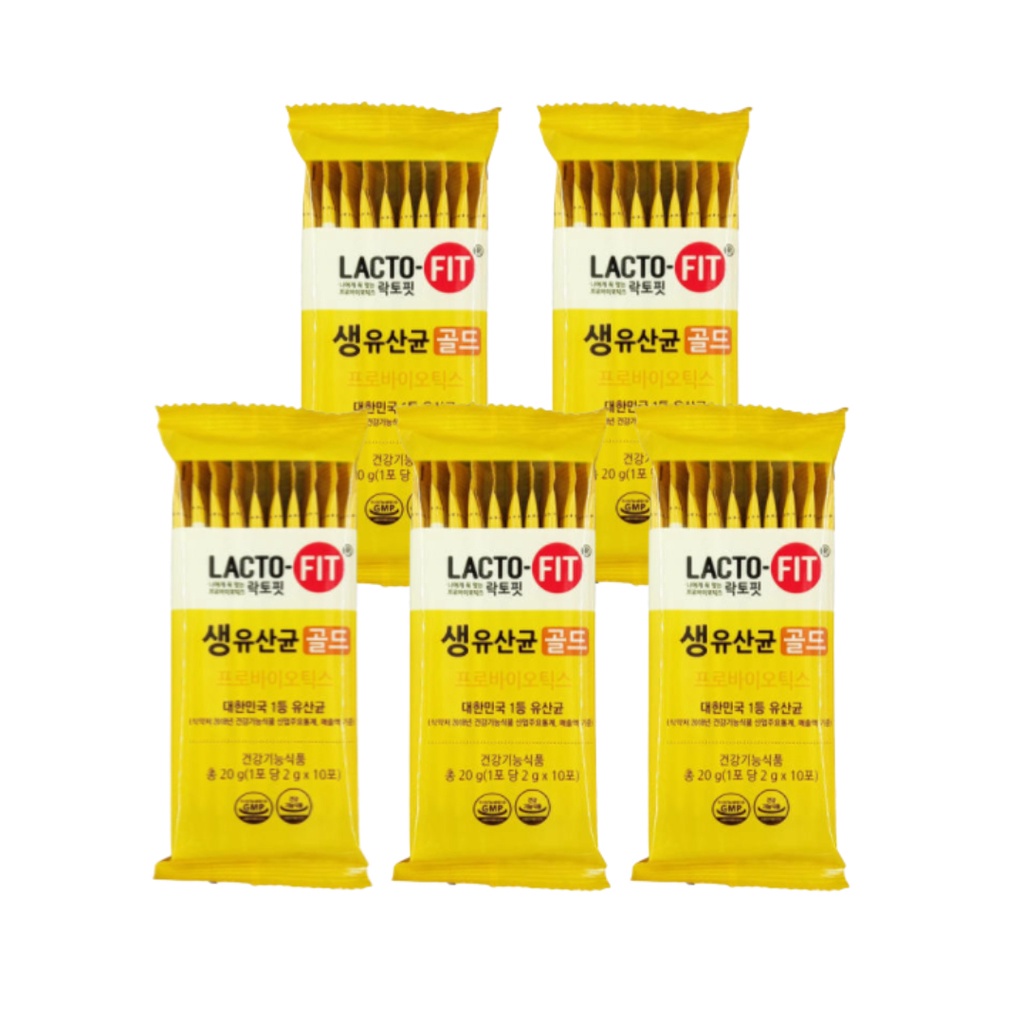 LACTO FIT Probiotics Gold 50 Sachet lactofit korea 50 stick CFU ...