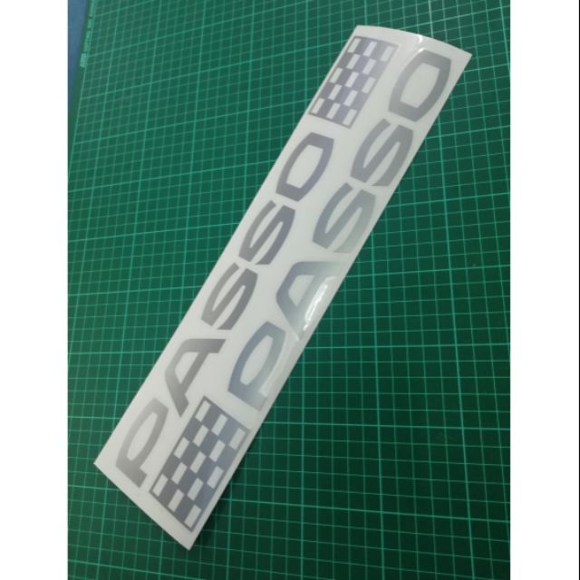 Sticker Passo (side body sticker) | Shopee Malaysia
