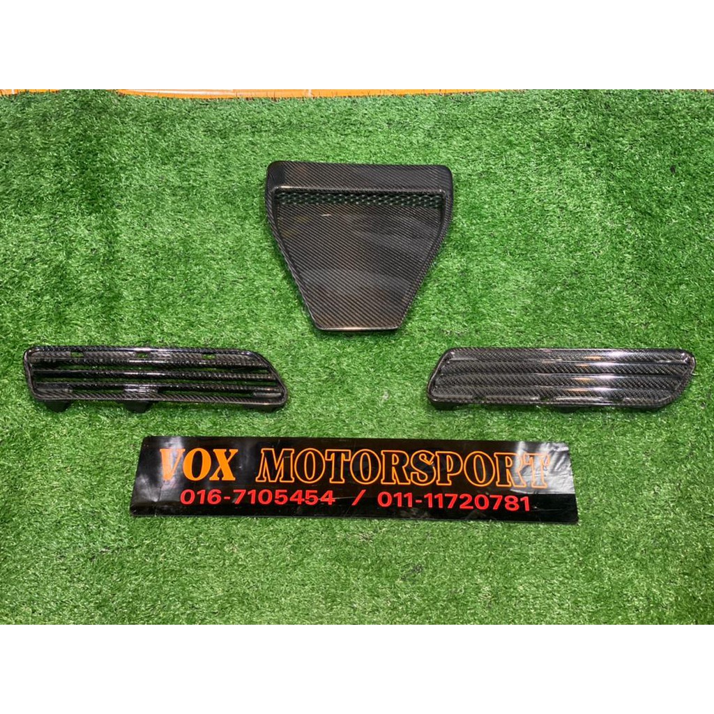 evo x bonet scope carbon fiber fit untuk mitsubishi lancer gt proton ...