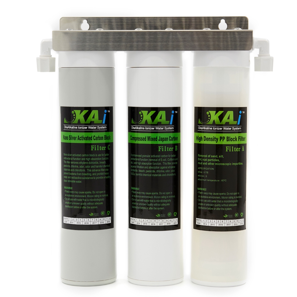 OKA Hydrogen Alkaline Ionized Water Filter (Replacement Set) | Shopee ...