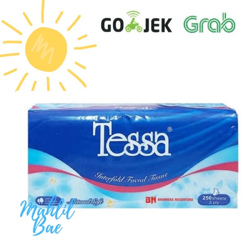 Tessa facial tissue 250 sheets | Shopee Malaysia