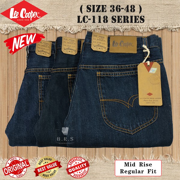 ( STOCK CLEARANCE )[ LEE COOPER ] ( SIZE 36-48 ) MEN'S CLASSIC JEANS ...