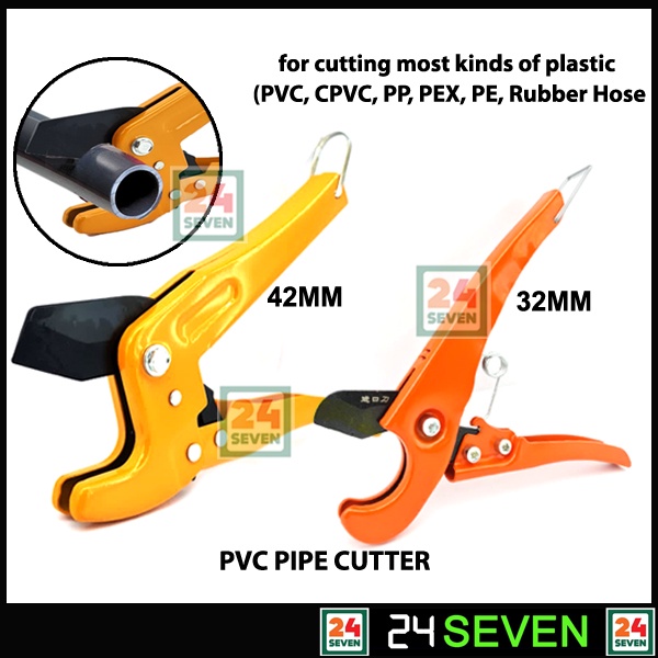 PVC Pipe Cutter 32mm OR 42mm Plastic Pipe Cutter / Pemotong Pvc Paip ...