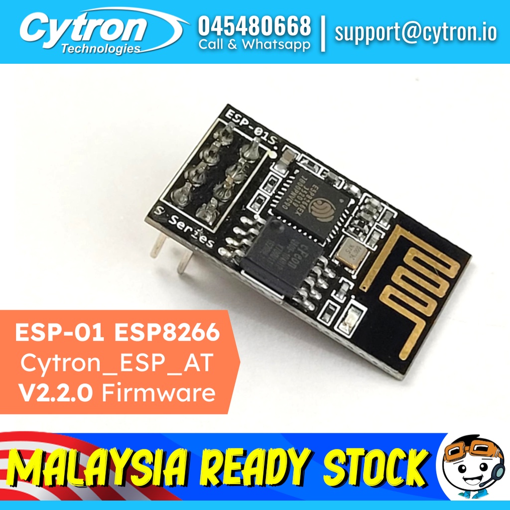 ESP01 ESP-01S ESP8266 WiFi Serial Transceiver Module Upgrade with ... ESP01 ESP-01S ESP8266 WiFi Serial Transceiver Module Upgrade with ...