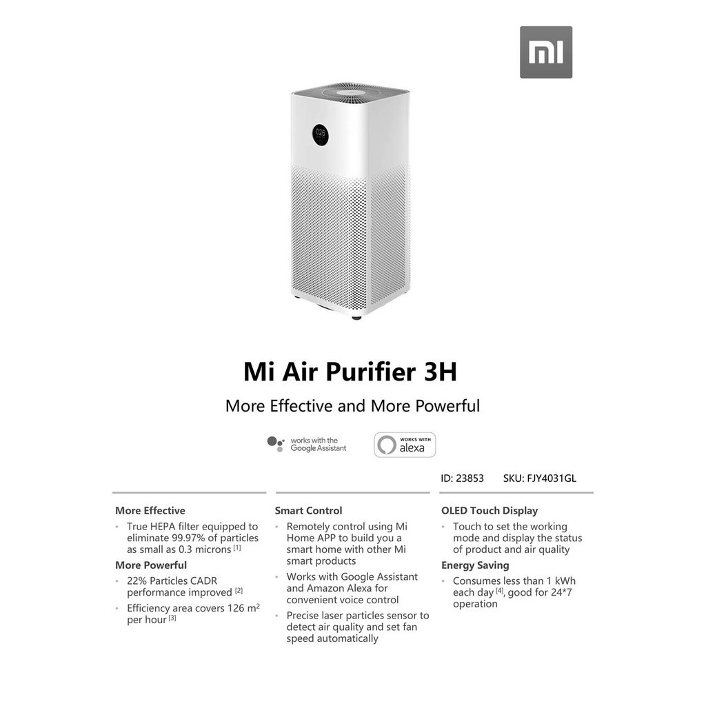 Xiaomi 3h specs store