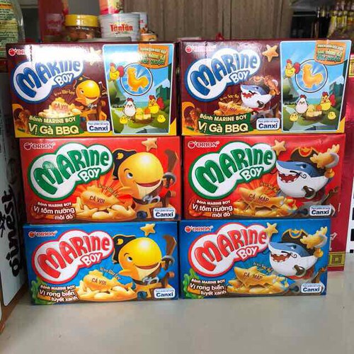 Delicious Marine boy Orion fish cake 35g (various flavors) | Shopee ...