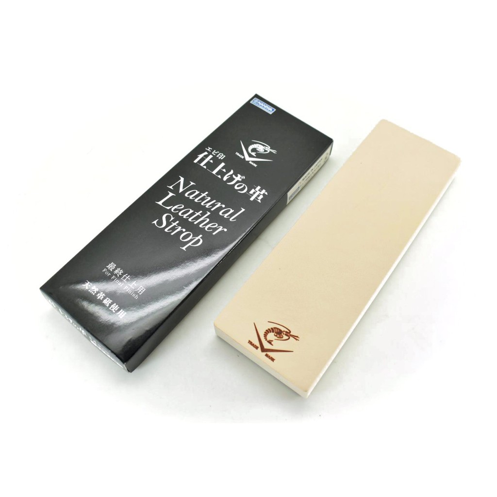 NANIWA Lobster Mark Natural Leather Strop for Final Finishing IU-1100 | Shopee Malaysia