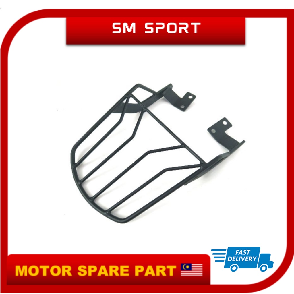 SYM SPORT BONUS BOX CARRIER ASSY BESI BELAKANG LETAK TONG SEAT L BAR L-BAR LBAR MONORACK MONO ...